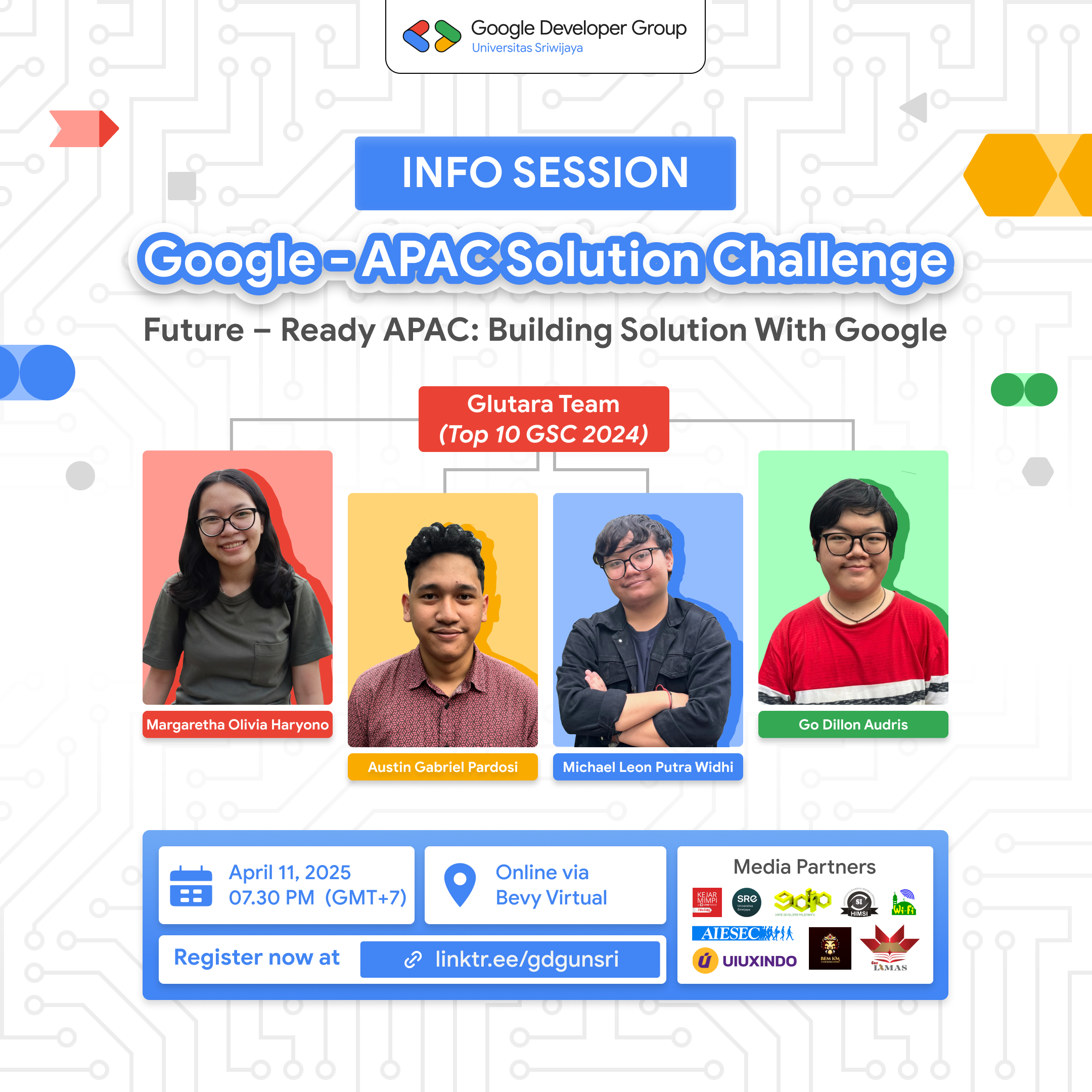 See Info Session: Google - APAC Solution Challenge at Google Developer Groups GDG on Campus ...